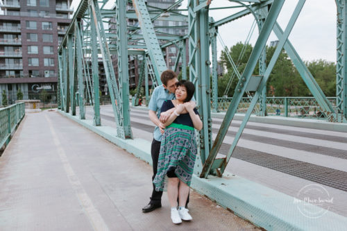 Caihui & Éric - Photos de maternité au Canal de Lachine