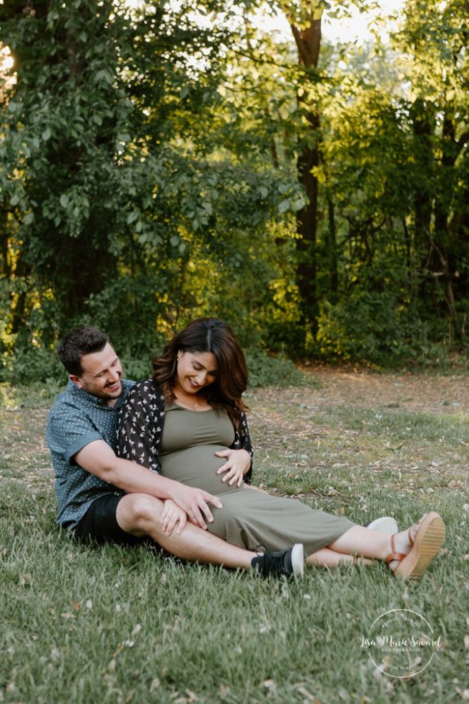 Jennifer & Michael - Séance maternité au parc de la Rivière-des-Mille-Îles