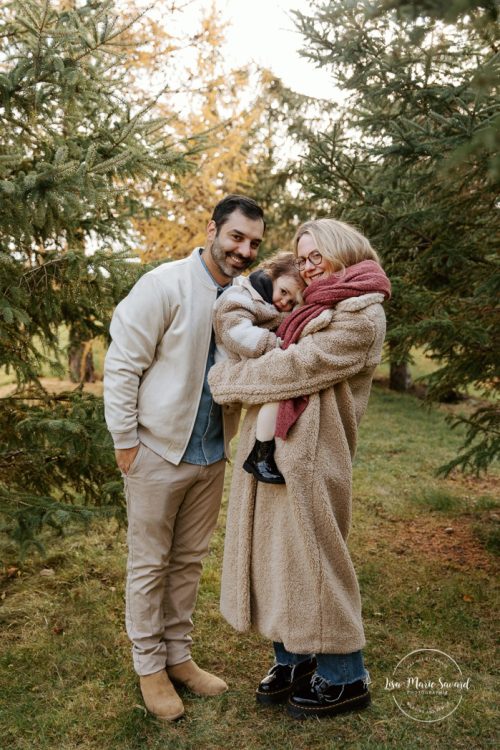 Mini séances des Fêtes - Photos de famille en hiver à Montréal