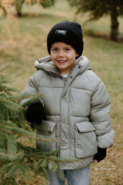 Mini séances des Fêtes - Photos de famille en hiver à Montréal